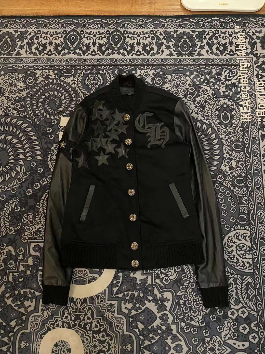 Chrome Hearts ***SOLD*** Chrome Hearts Varsity Jacket | Grailed