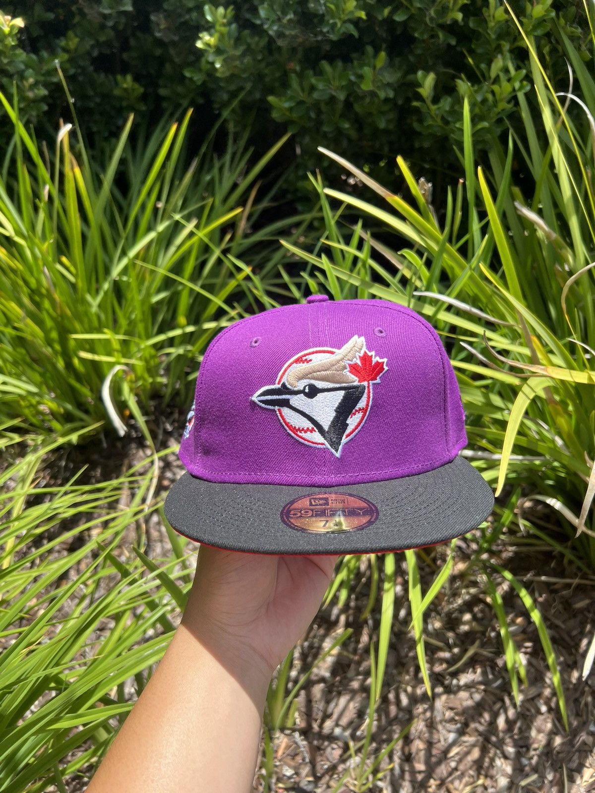 New Era JustFitteds Blue Jay Toronto Raptor Crossover Exclusive 71/4 ...