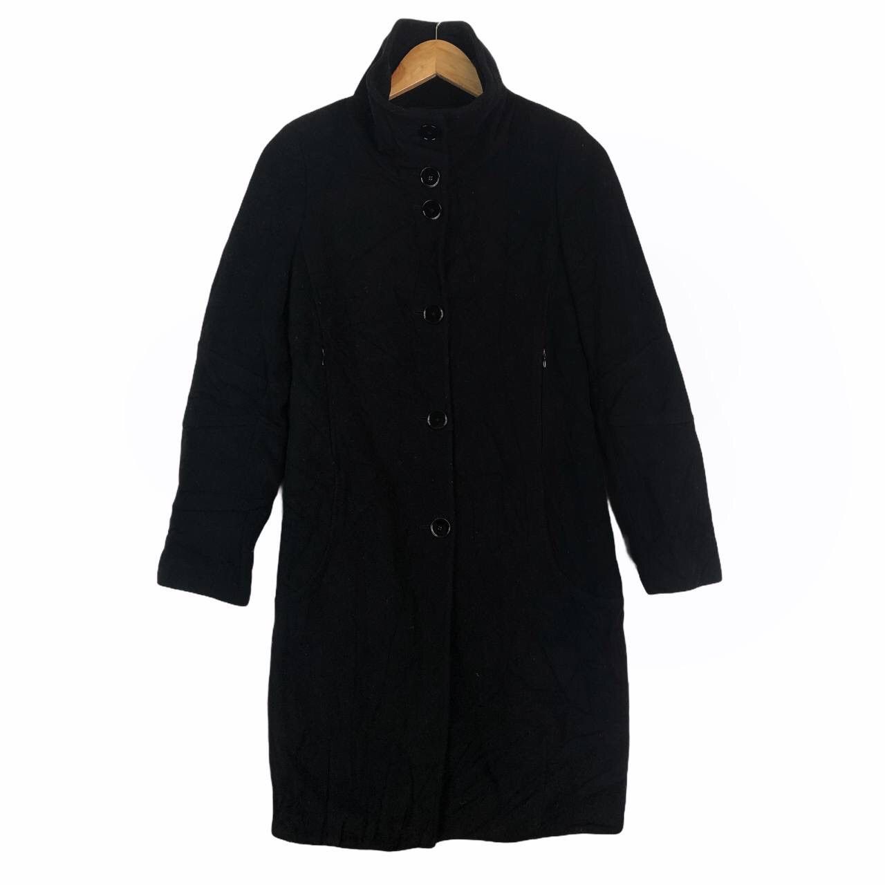 Max Mara MAX MARA Made In Italy Black Coat Max & Co Windbreaker | Grailed
