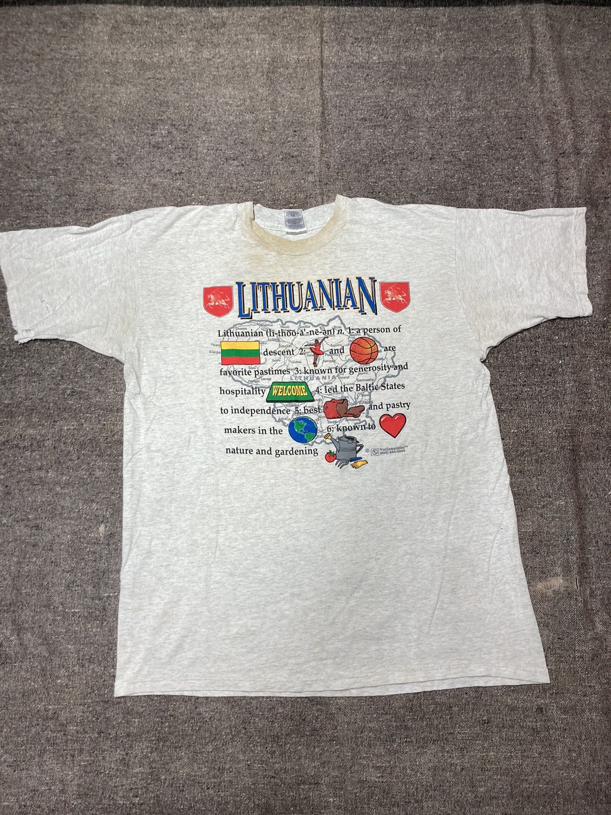 Fruit Of The Loom × Streetwear × Vintage Vintage 90s graphic t shirt ...