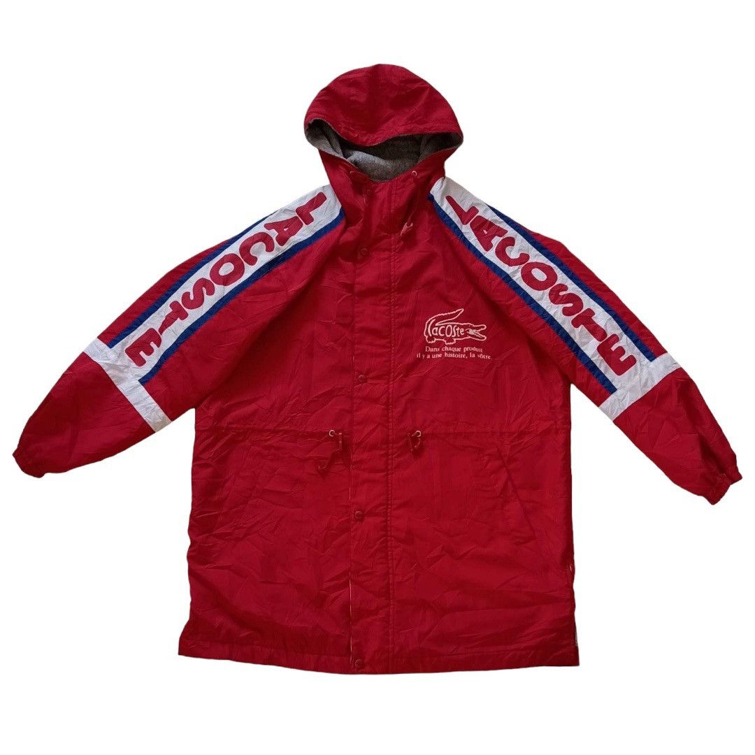Vintage Vtg.90s Lacoste Jacket Red (Rare) | Grailed