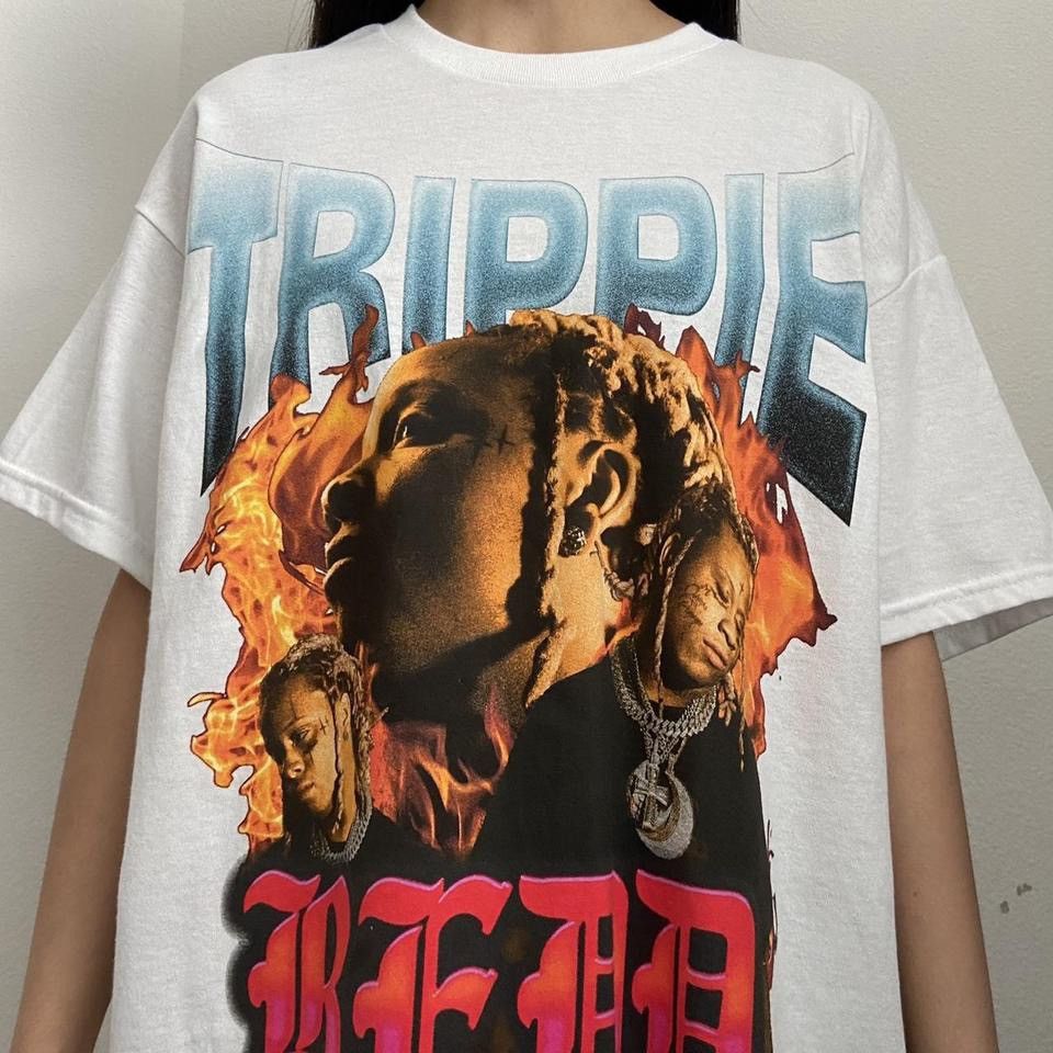 Trippie Redd Trippie Redd Rap Tee Graphics White Shirt | Grailed