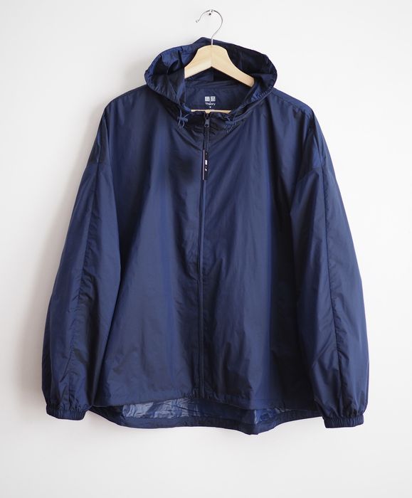 Uniqlo Theory nylon lightweight uniqlo parka jacket large | Grailed
