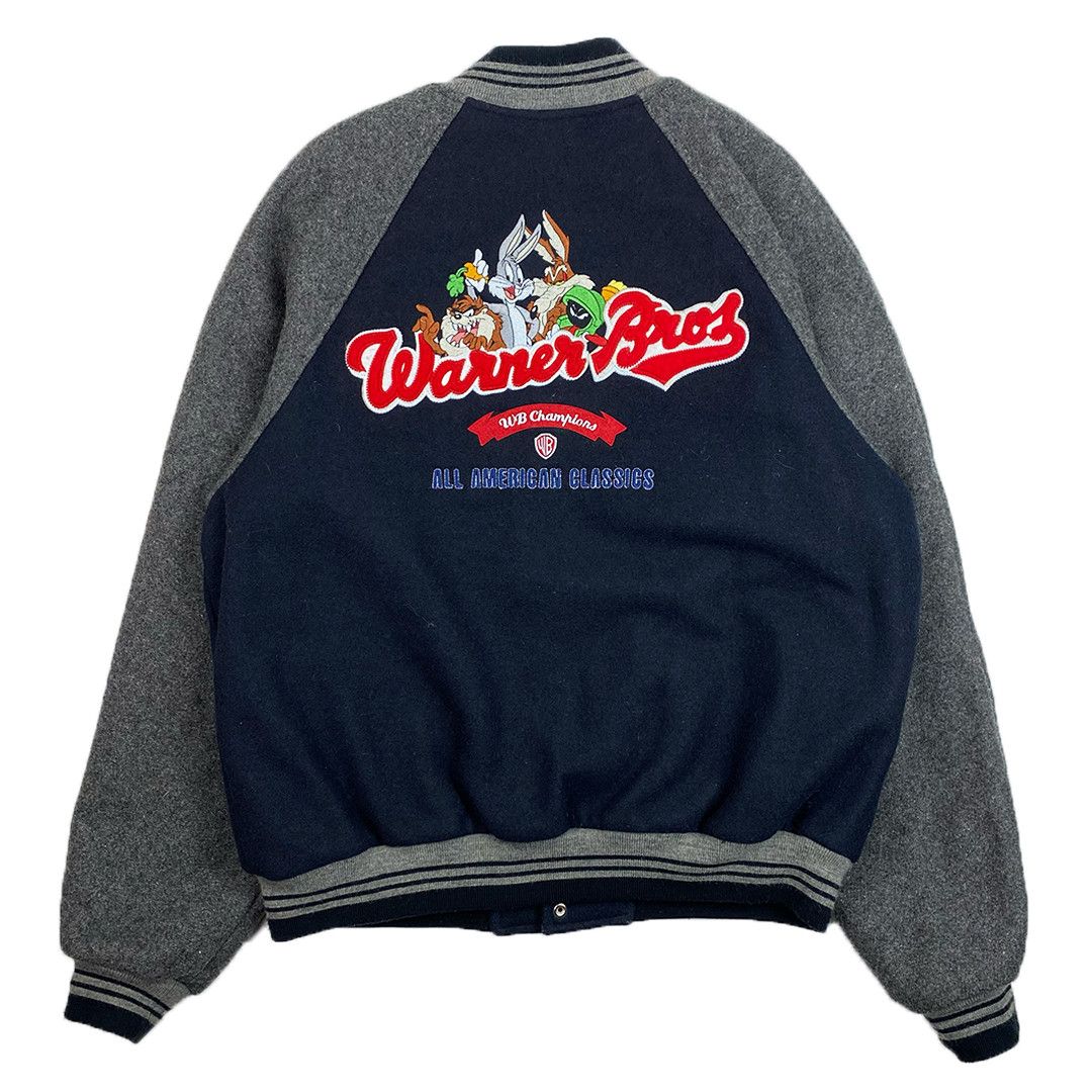 Varsity Jacket × Vintage × Warner Bros vintage warner bros bomber ...