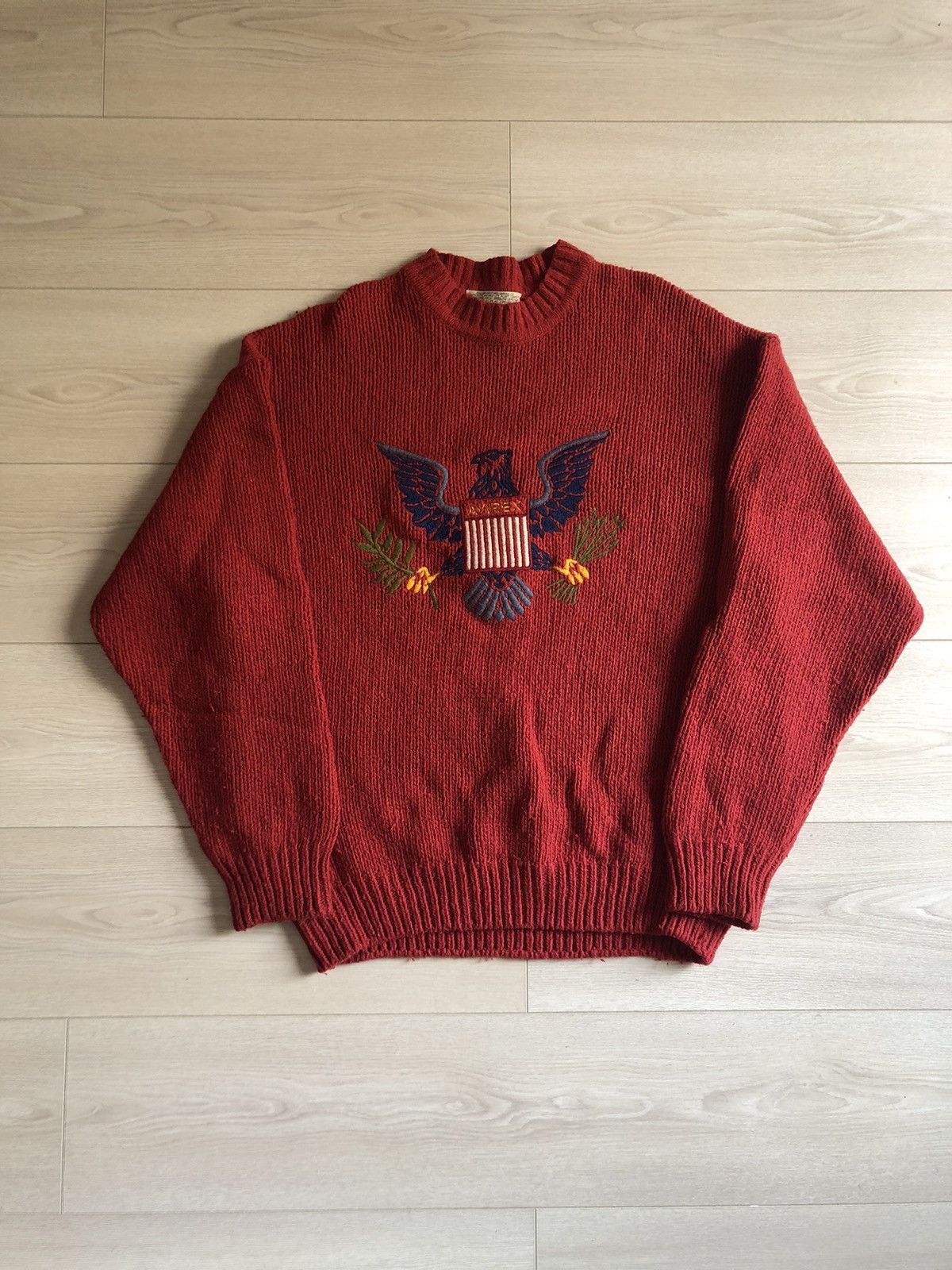 Avirex × Made In Usa × Vintage Avirex knitwear sweater | Grailed