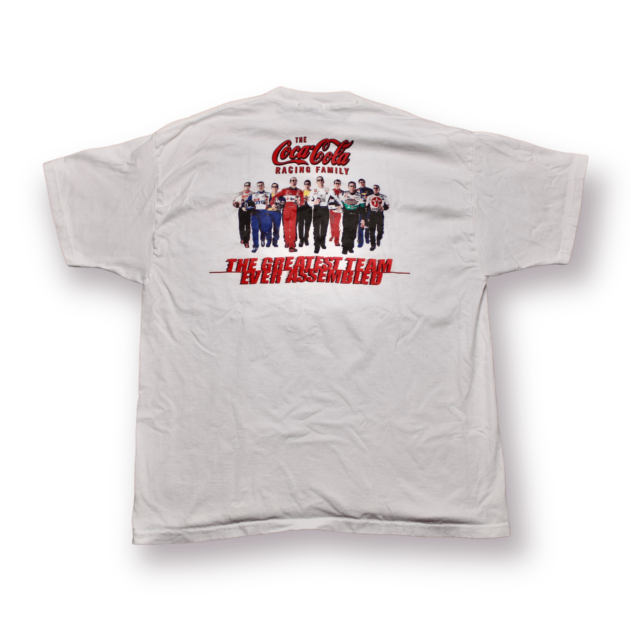Coca Cola × NASCAR × Vintage Vintage Coca Cola Racing Family NASCAR T ...