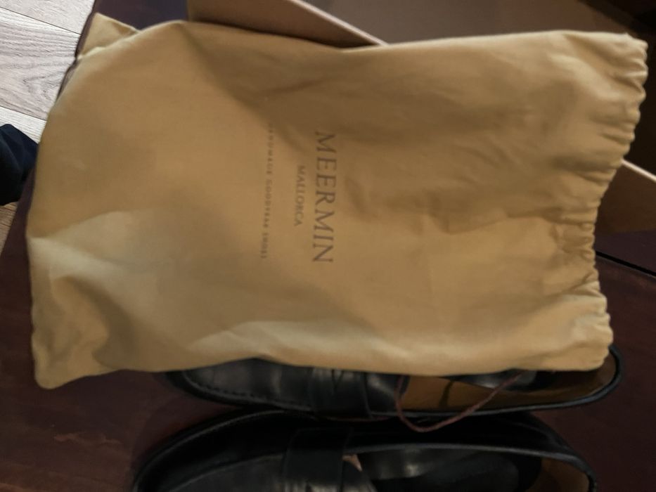 Meermin Meermin Black Penny Loafers | Grailed