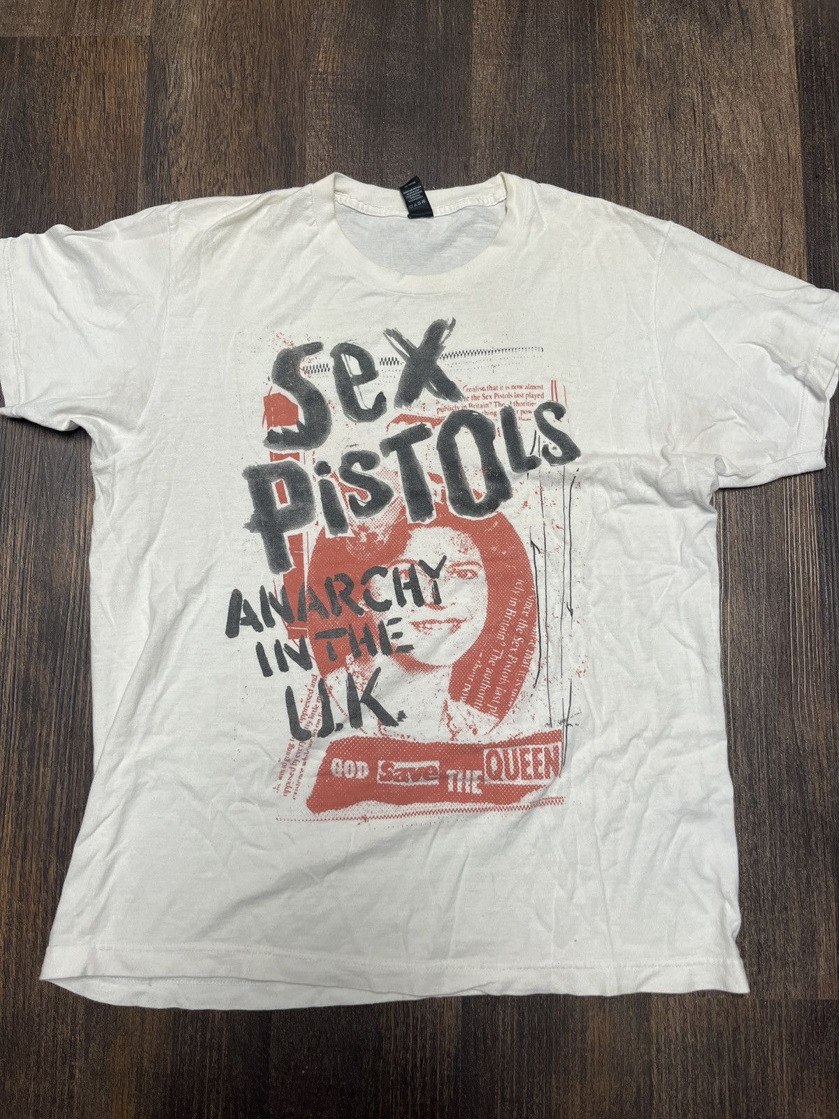 Vintage Vintage Sex Pistols Anarchy In The Uk Tee Grailed