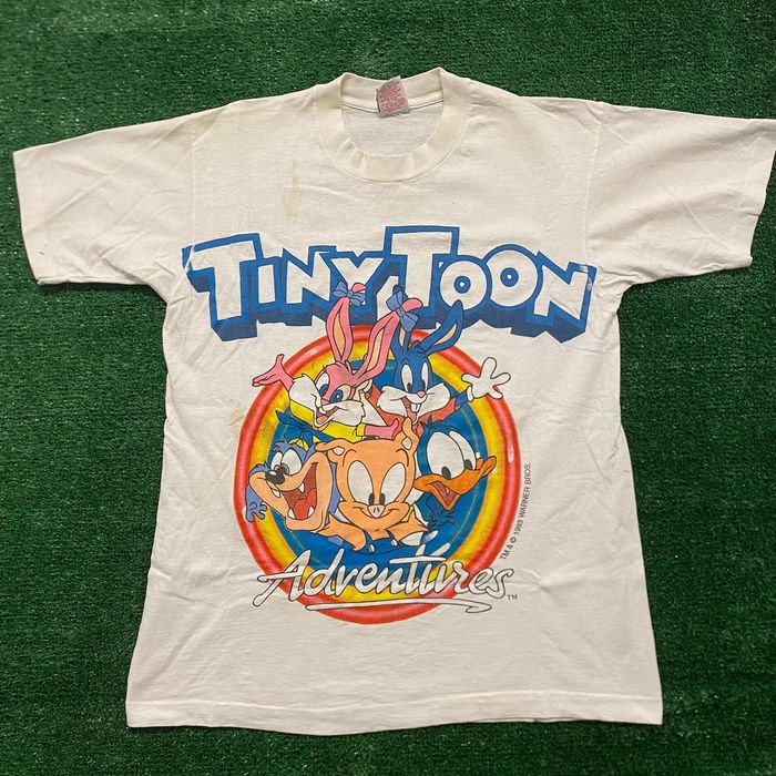 Vintage Tiny Toon Adventures Looney Tunes Vintage Cartoon T-Shirt | Grailed
