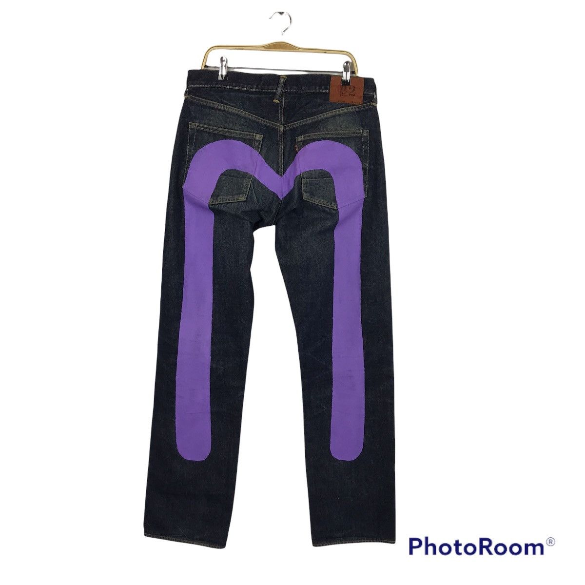 Evisu × Japanese Brand Vintage Evisu Japanese denim pant custom purple ...
