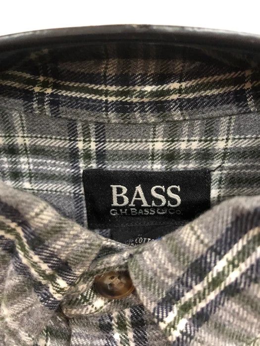 Bass Bass Plaid Tartan Flannel Shirt 👕 | Grailed