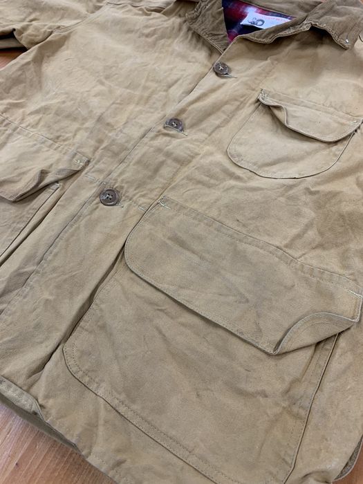 Vintage Vintage 1970s Tan Flannel Hunting Jacket | Grailed