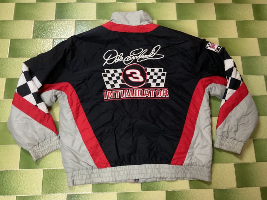 Vintage Vintage 90s Nutmeg Nascar Dale Earnhardt Intimidator Jacket ...
