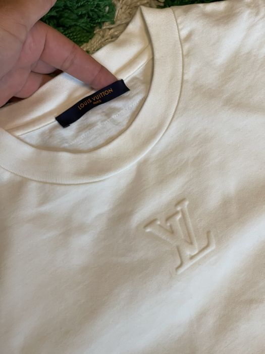 Louis Vuitton Louis Vuitton Embossed LV Tee Shirt | Grailed