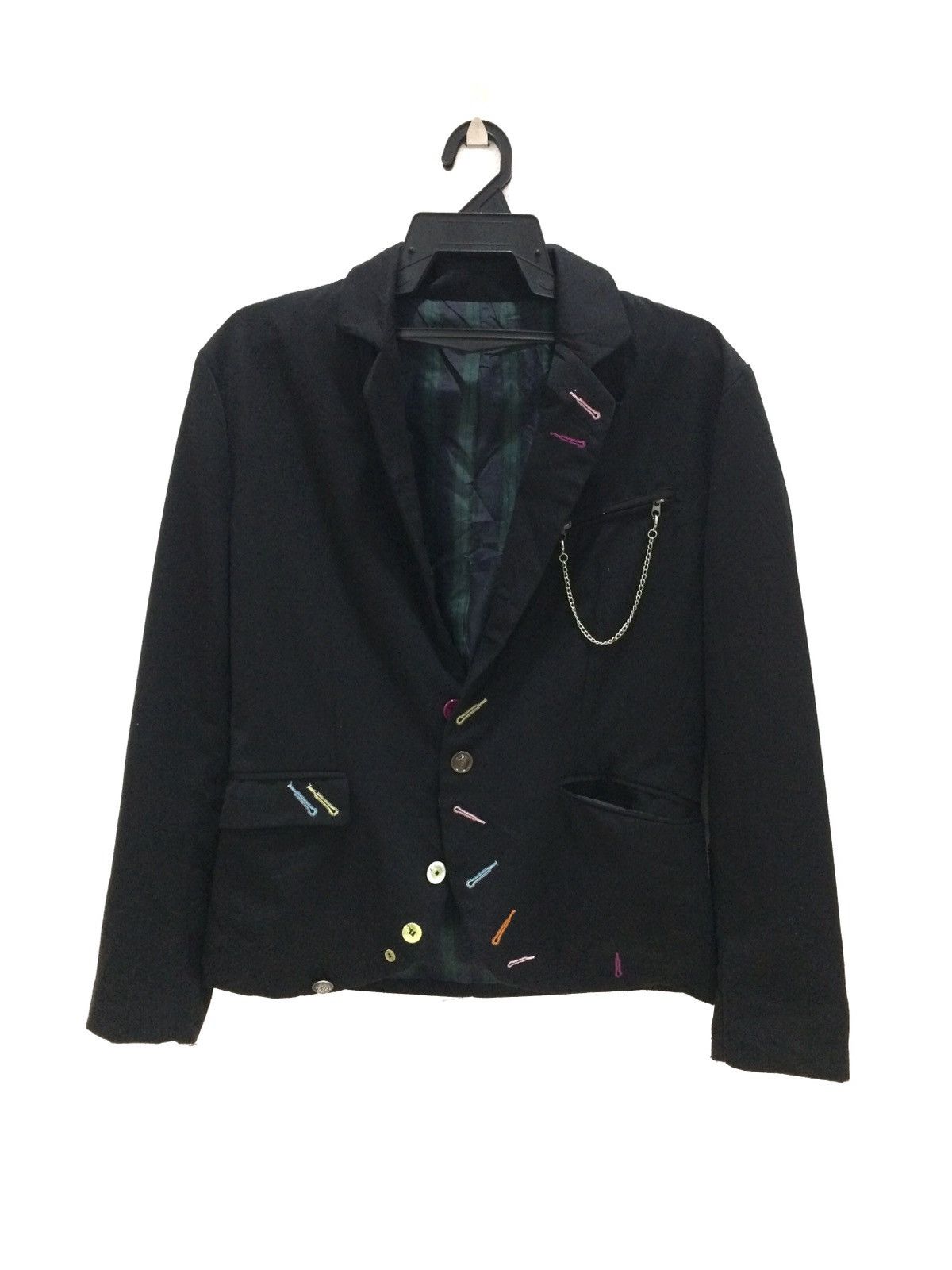 Authentic Authentic Seditionaries Handmade Grunge Button Up Jacket ...