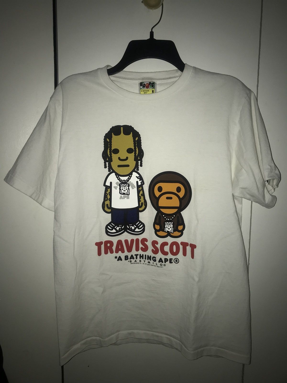 Bape Travis Scott Bape Complex Con Tee | Grailed