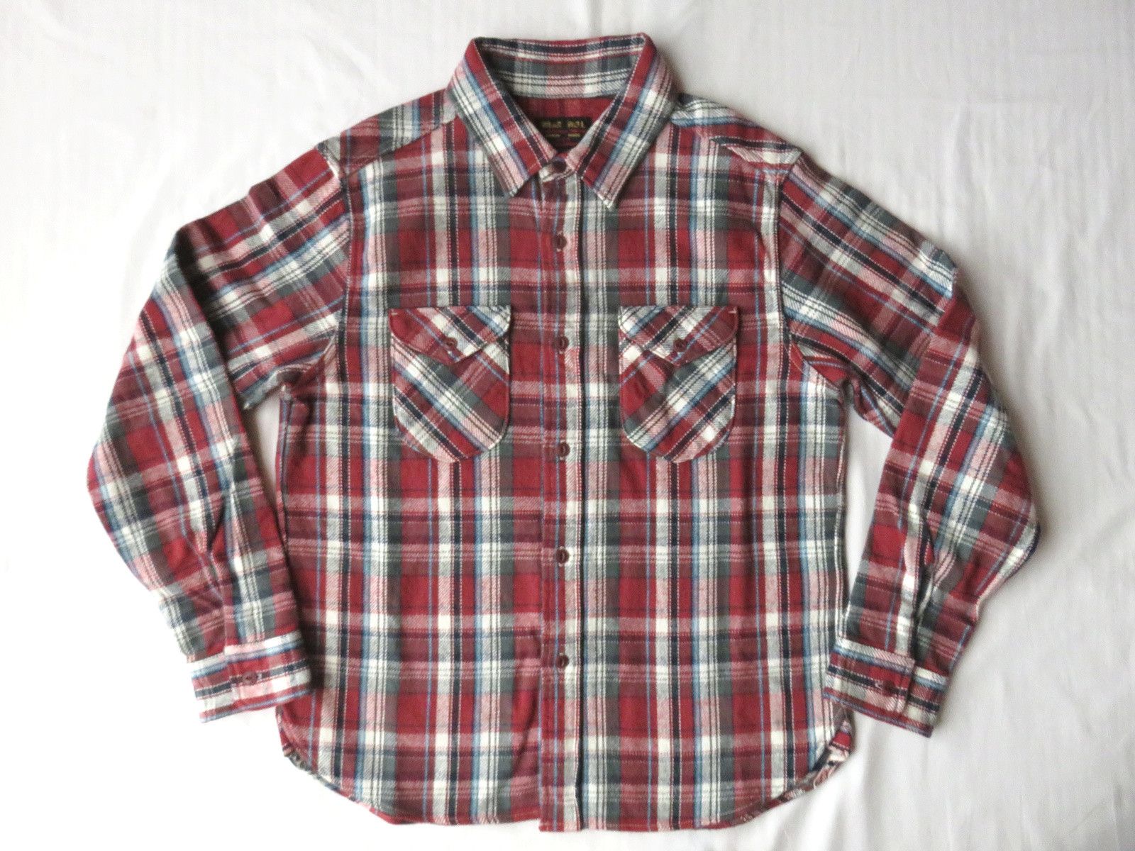 Ues Clothing Mfg. Co. UES Japan Heavy Flannel Shirts 502152 Red | Grailed