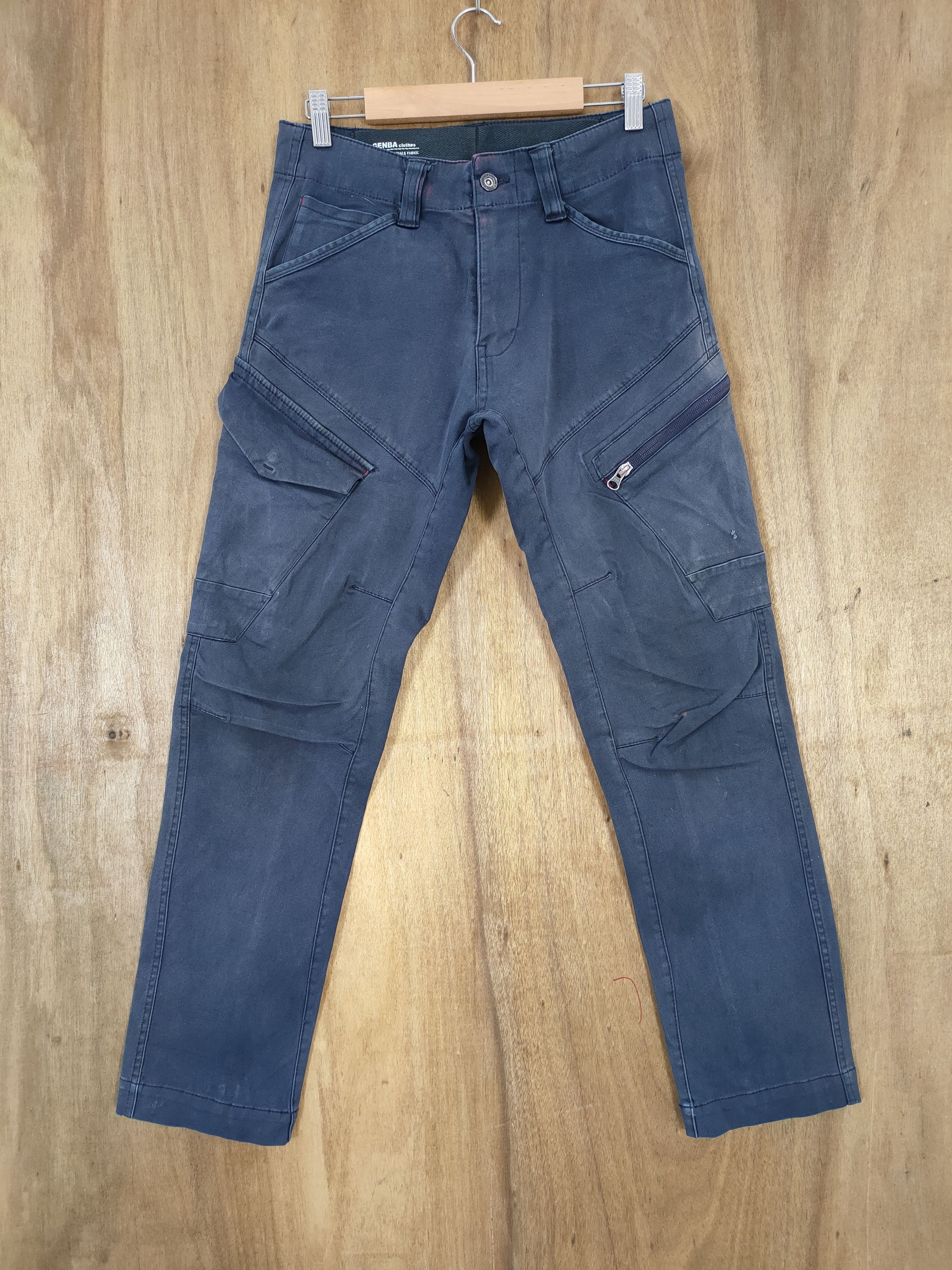 Designer × Japanese Brand × Vintage VINTAGE GENBA XBEC FADED CARGO ...