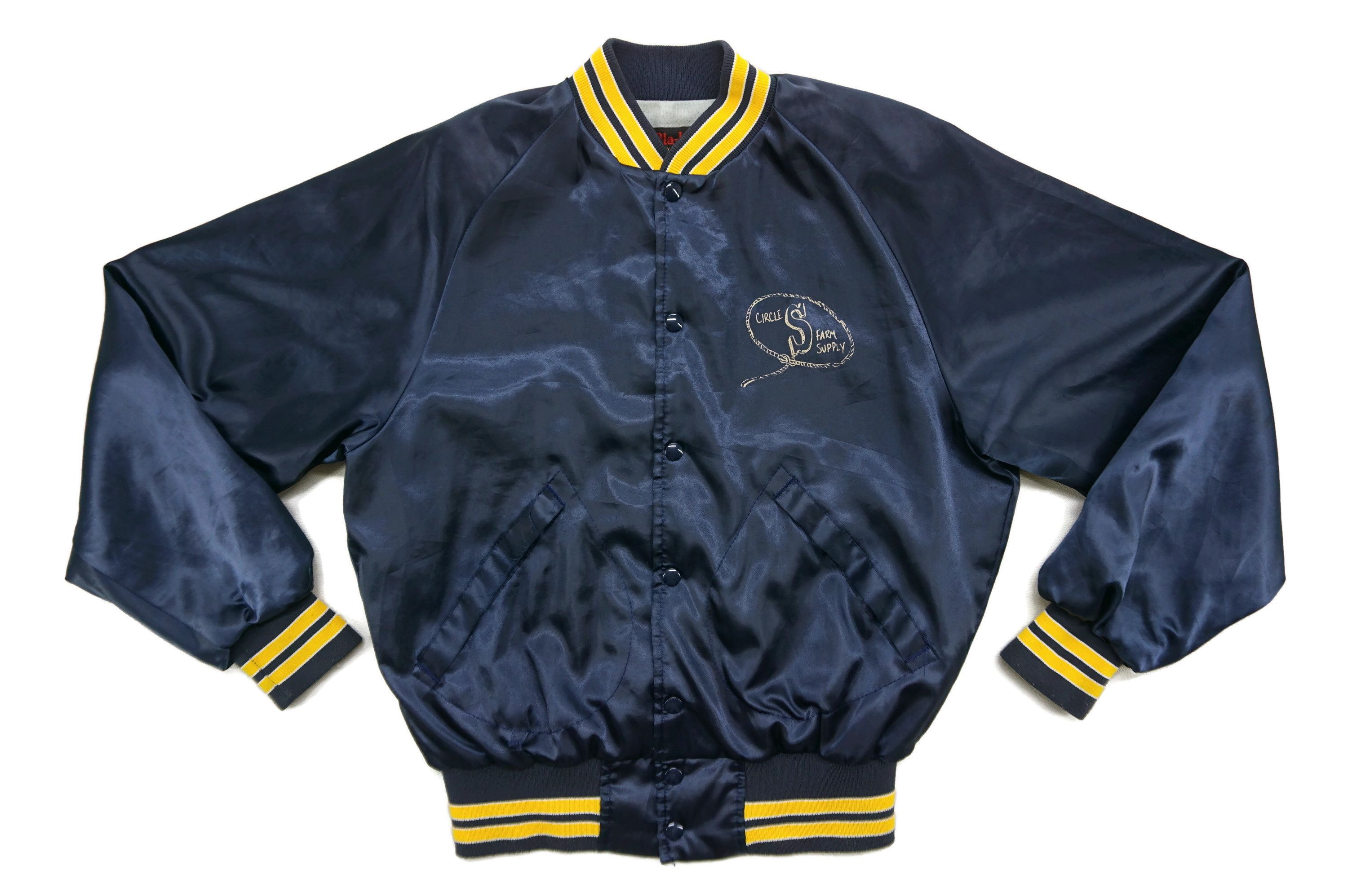 Bomber Jacket × Dunbrooke × Made In Usa Satin Coach Jacket Circle S ...