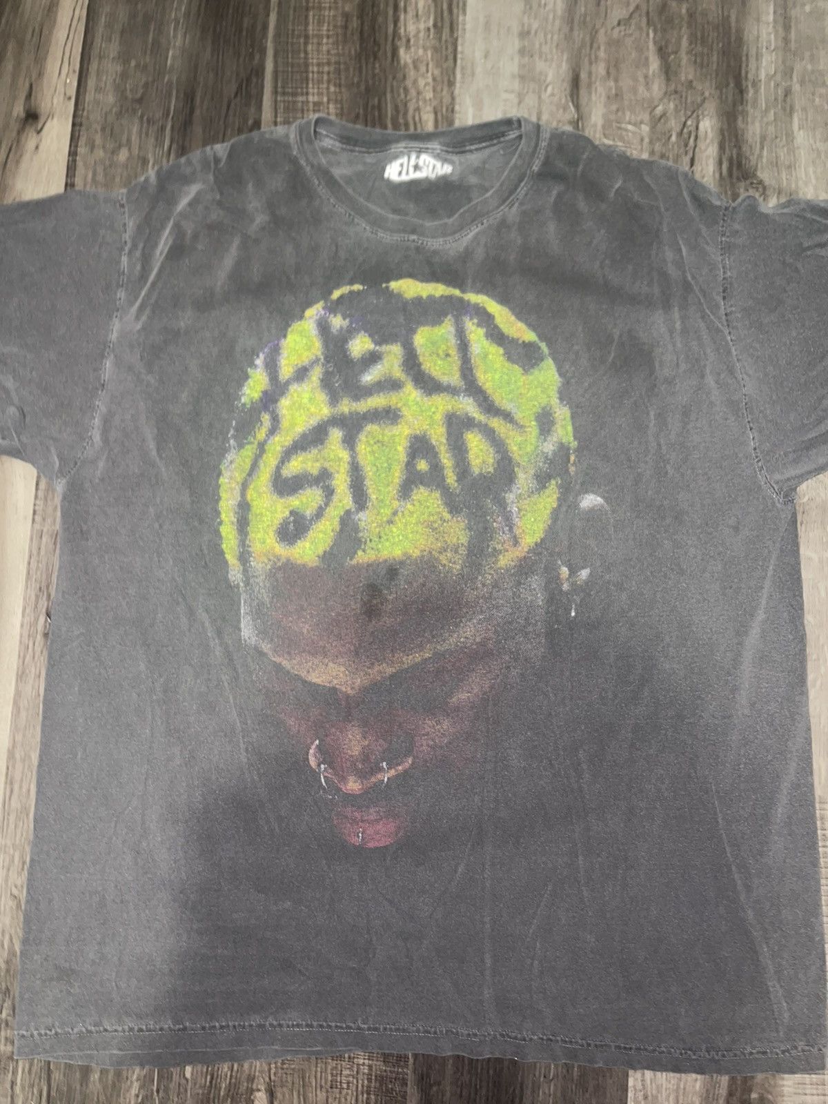 Vintage Hellstar Studios Rodman Bad Boy Tee | Grailed