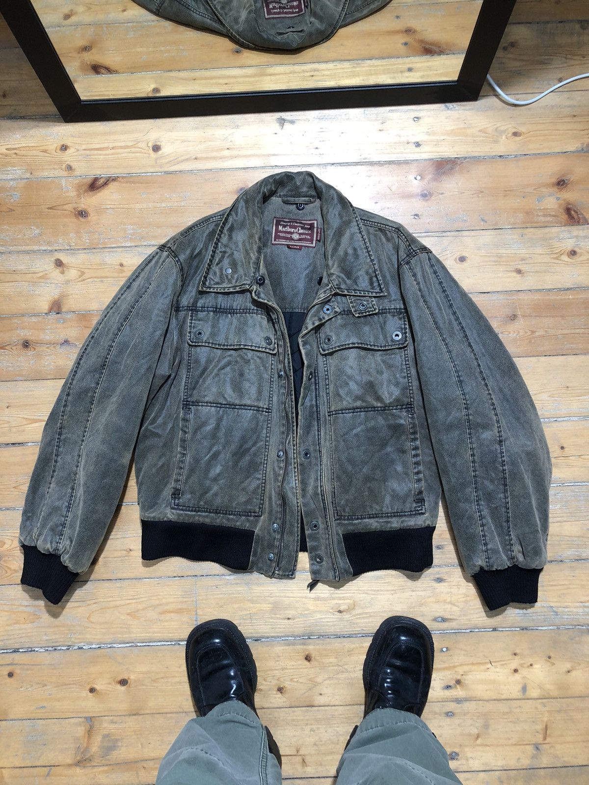 Vintage Marlboro camel lucky strike vintage jacket | Grailed