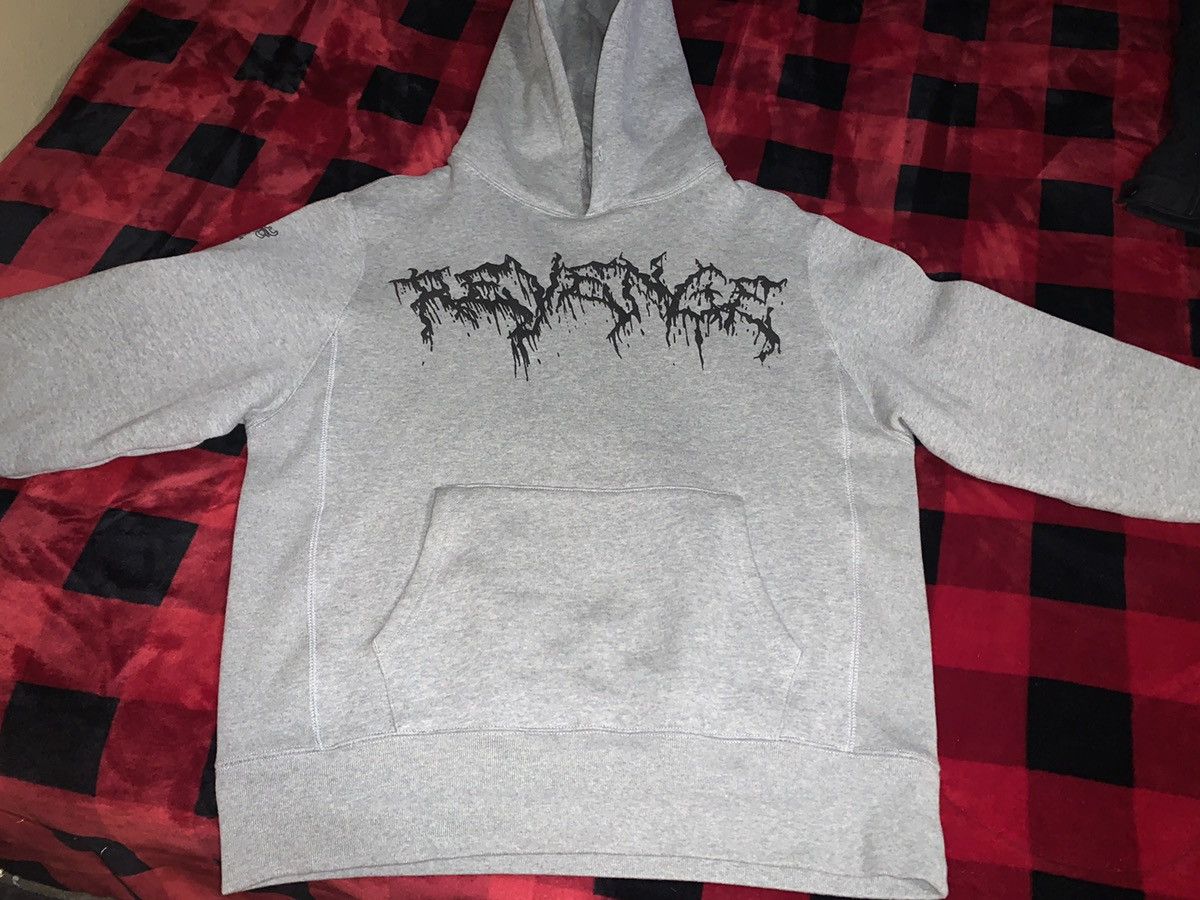 Revenge REVENGE Lightning Drip Hoodie | Grailed