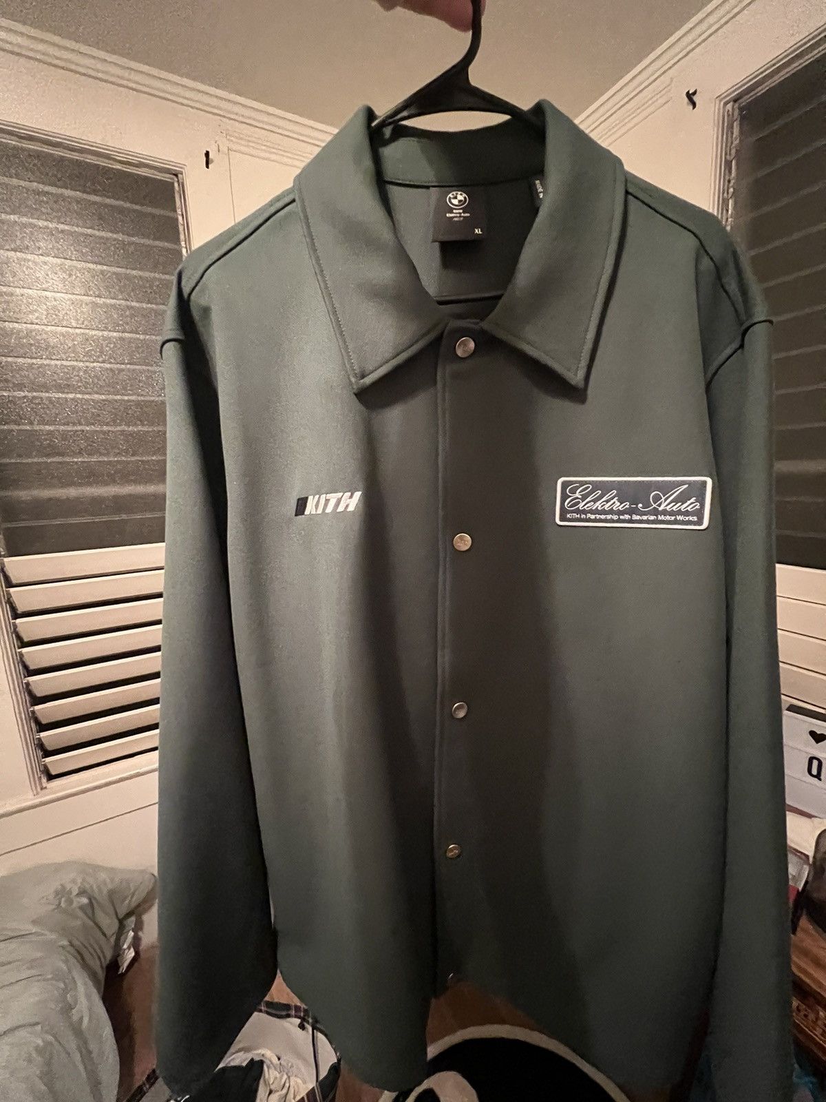 Bmw × Kith Kith x BMW Double Knit Coaches Jacket Vitality Bmw × Kith Kith x BMW Double Knit Coaches Jacket Vitality