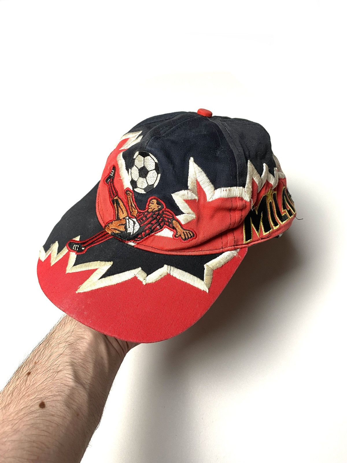 Soccer Jersey × Streetwear × Vintage VINTAGE 80S AC MILAN CHAMPION ...