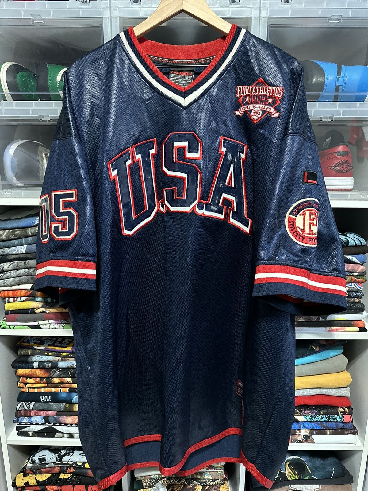 Fubu × Streetwear × Vintage Vintage FUBU USA Jersey Size XXXL | Grailed