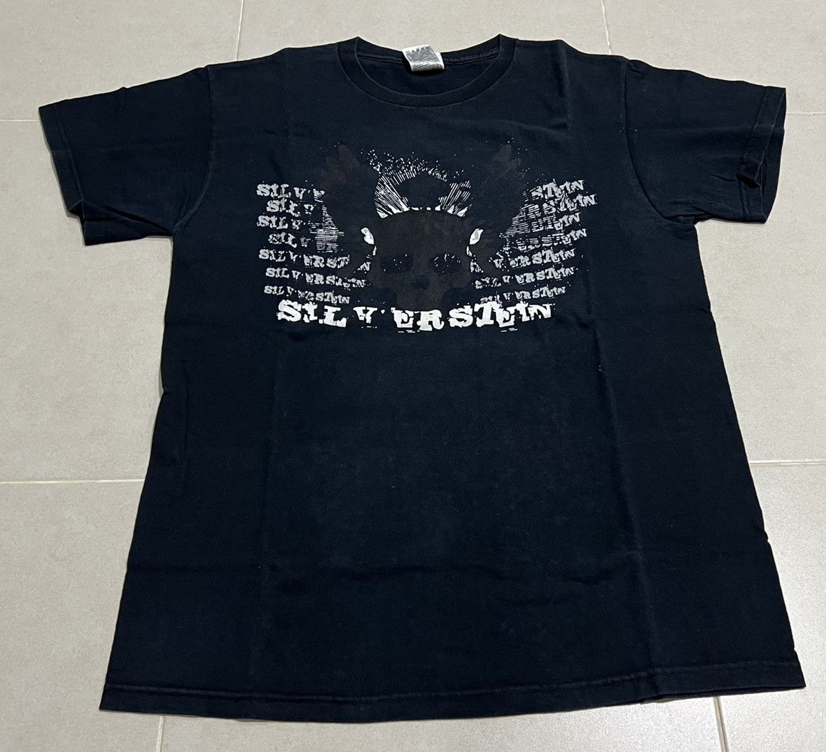 Band Tees × Vintage Silverstein Shirt tour emo | Grailed