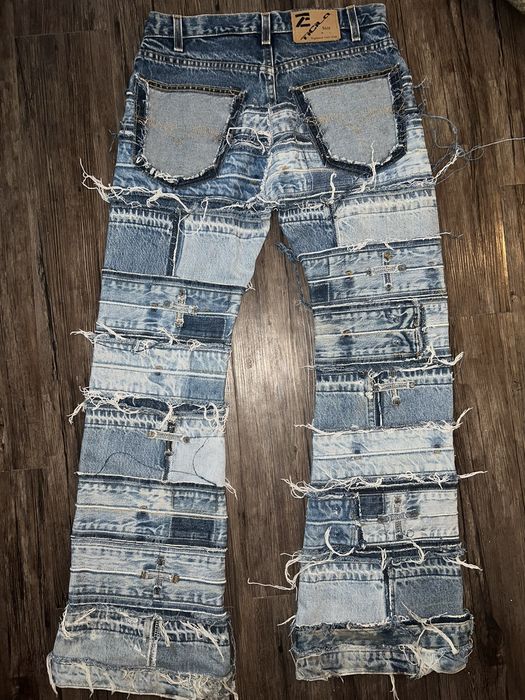 Other Ticila patchwork rocker jeans | Grailed