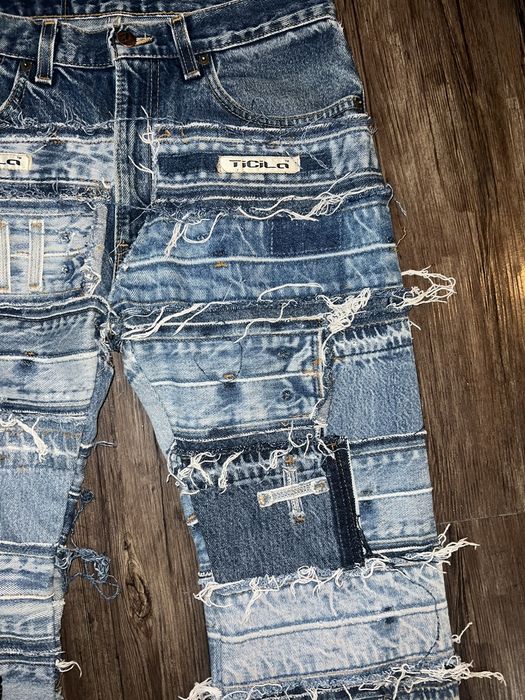 Other Ticila patchwork rocker jeans | Grailed