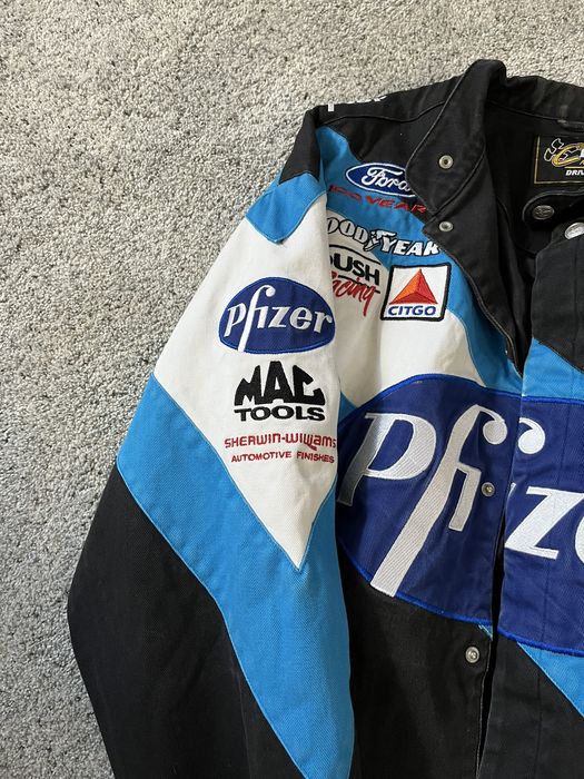 NASCAR Pfizer NASCAR Racing Jacket | Grailed