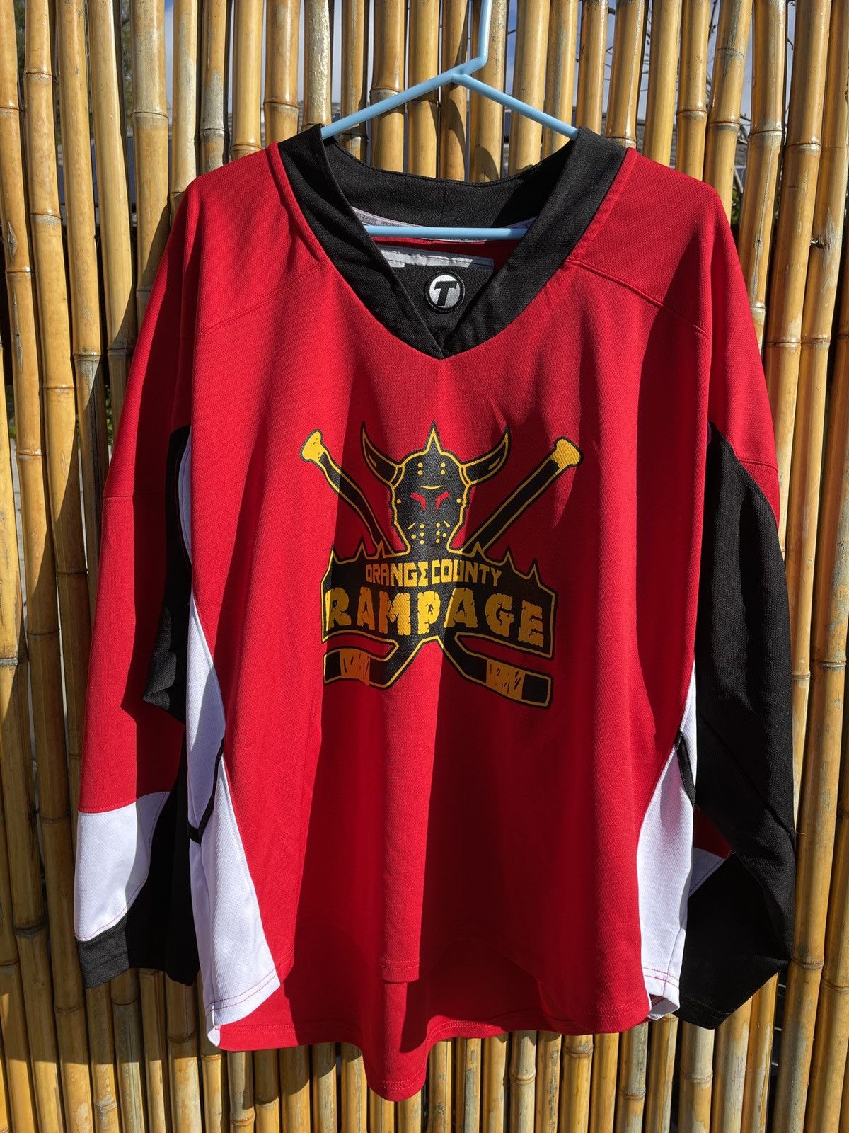 NHL × Vintage Orange County Rampage hockey jersey | Grailed