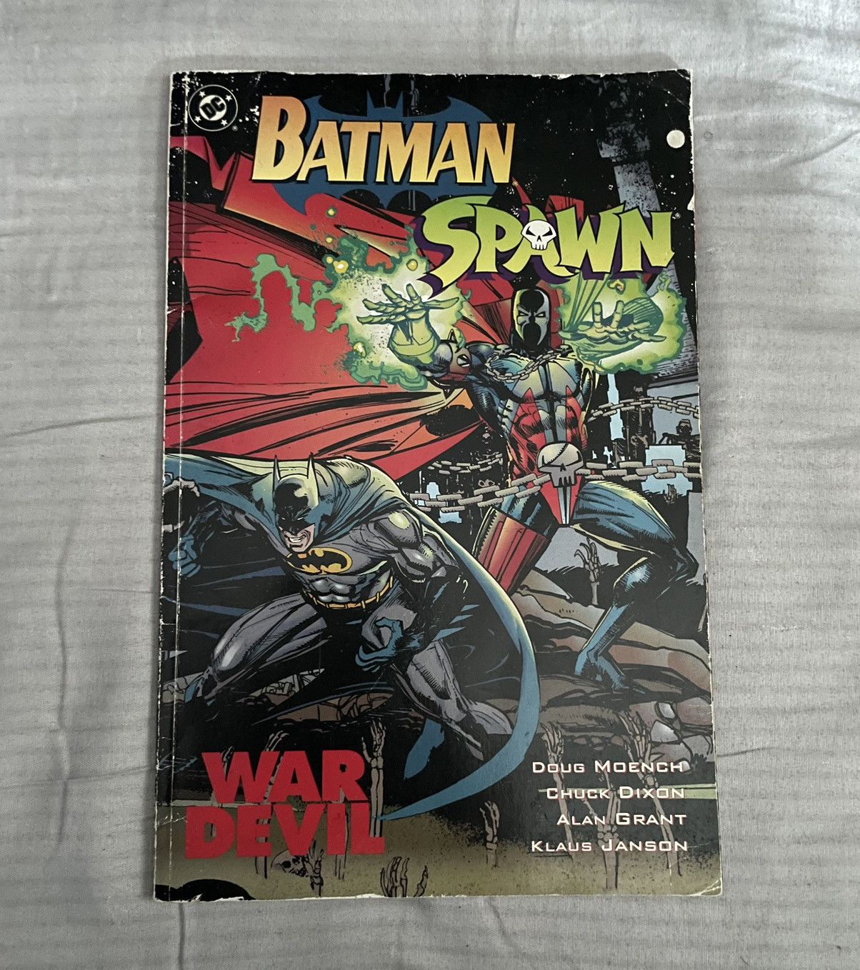 DC Comics × Supreme DC COMICS BATMAN x SPAWN ‘WAR DEVIL | Grailed