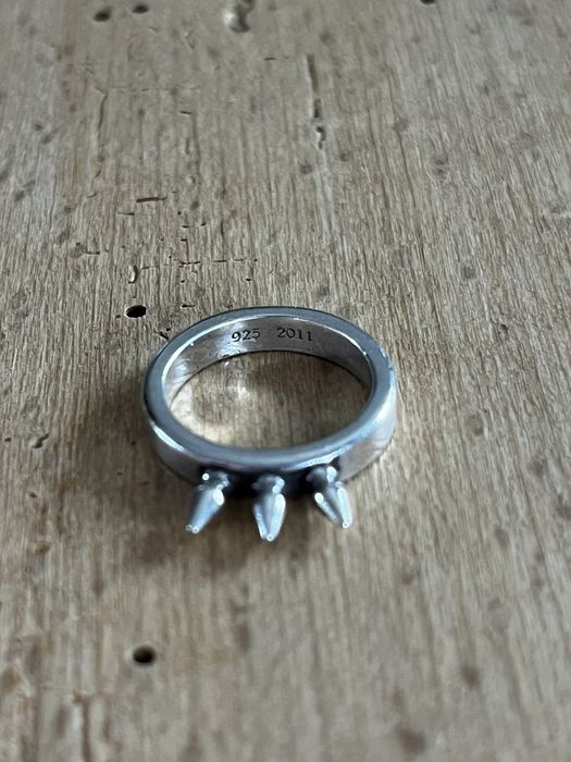 Chrome Hearts Chrome Hearts triple spike ring or pendant | Grailed