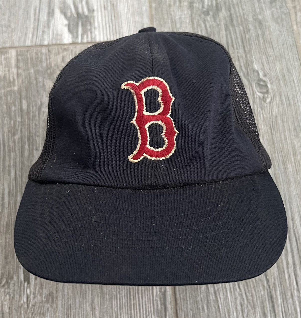 MLB × Vintage 1970s Boston Red Sox Navy Blue Vintage Classic Snapback ...