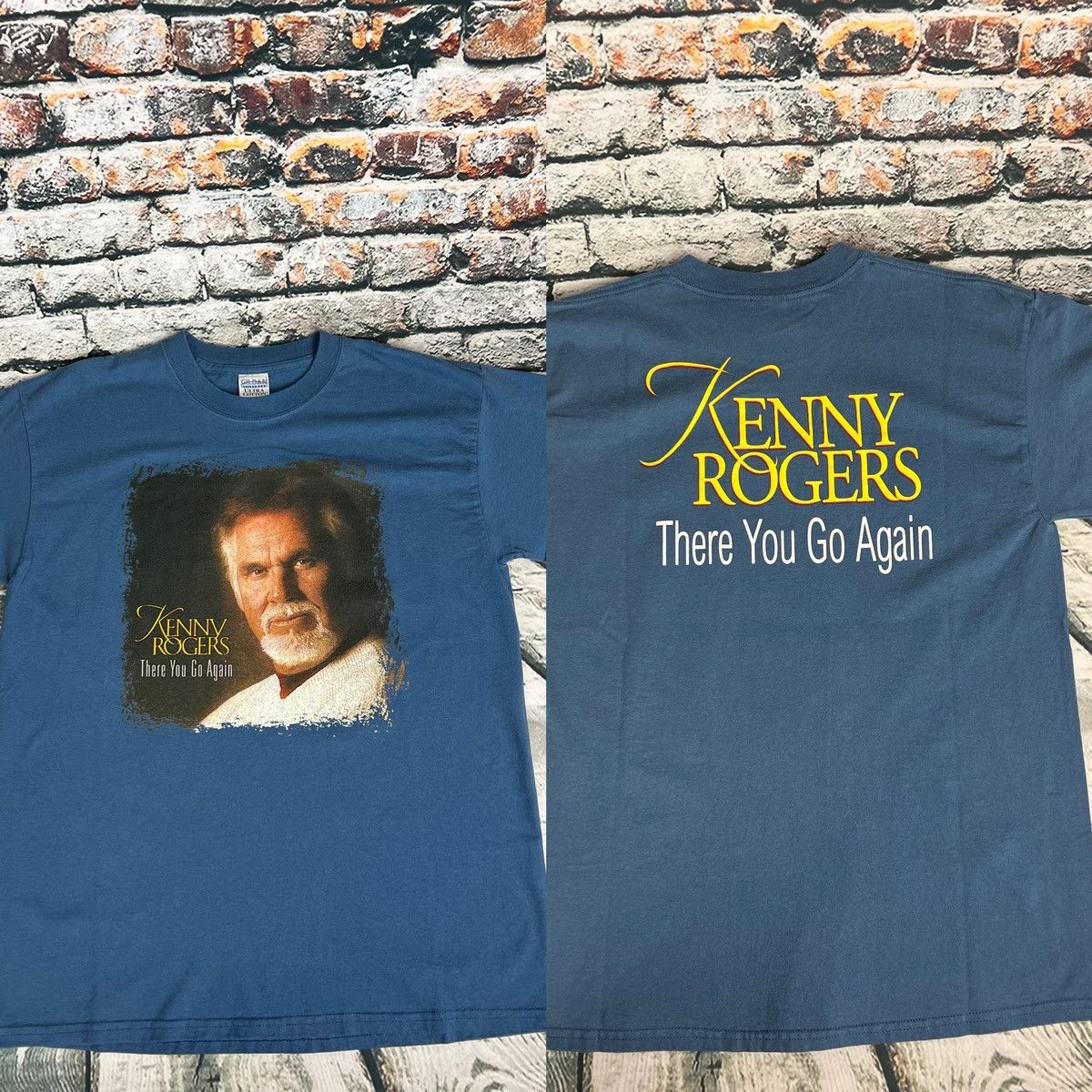 Band Tees × Streetwear × Vintage VTG 2000 Kenny Rogers There You Go ...