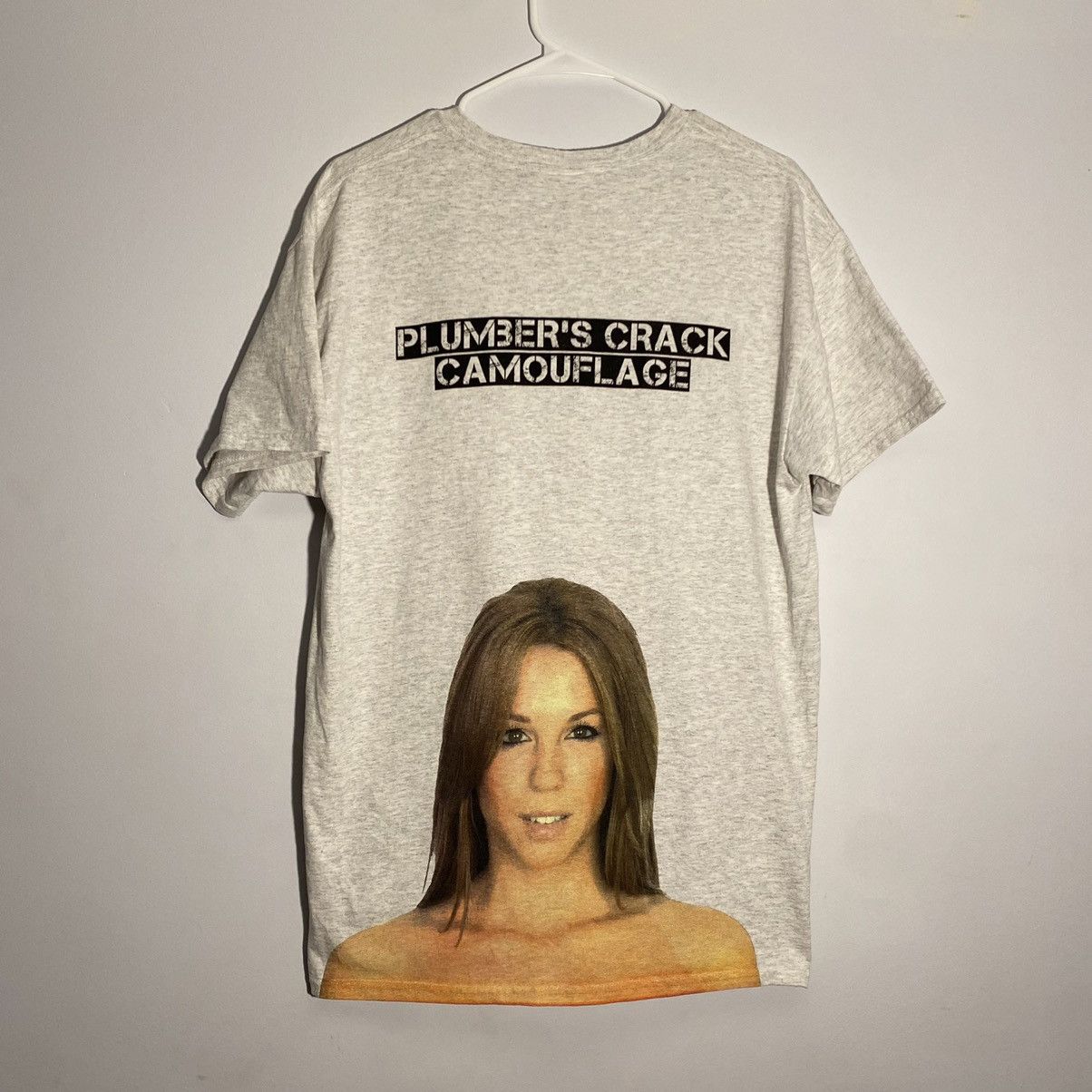 Art × Streetwear × Vintage Plumbers Crack Camouflage Funny T Shirt ...