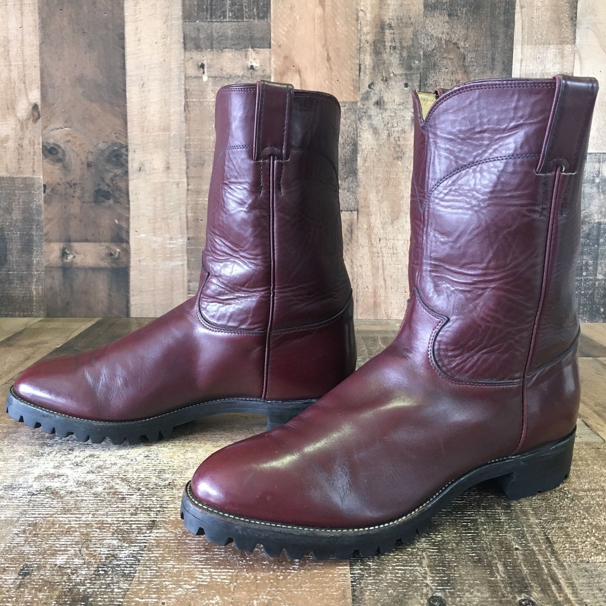 Vibram Sole Cowboy Boots
