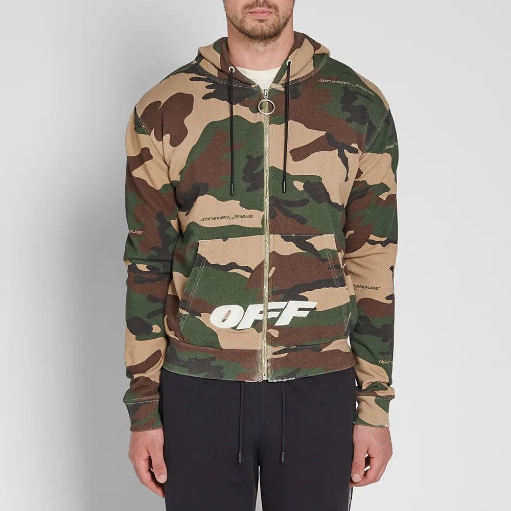 Surprising Off White Camo Hoodie Pictures