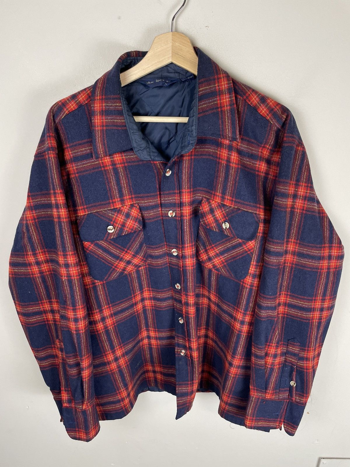 Vintage Vintage 1980s Anon Sportswear Flannel Shirt | Grailed