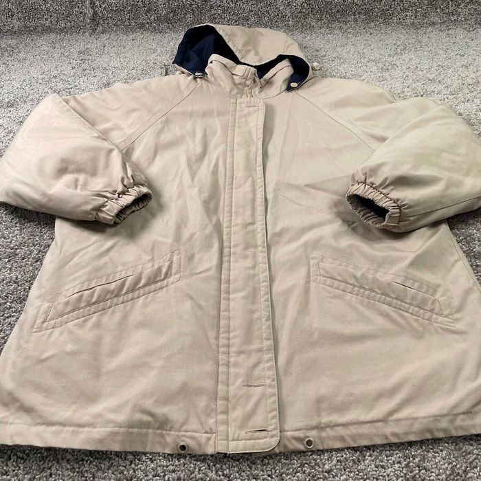 London Fog Towne London Fog Jacket Mens 2X Zip Front Tan Lining and ...