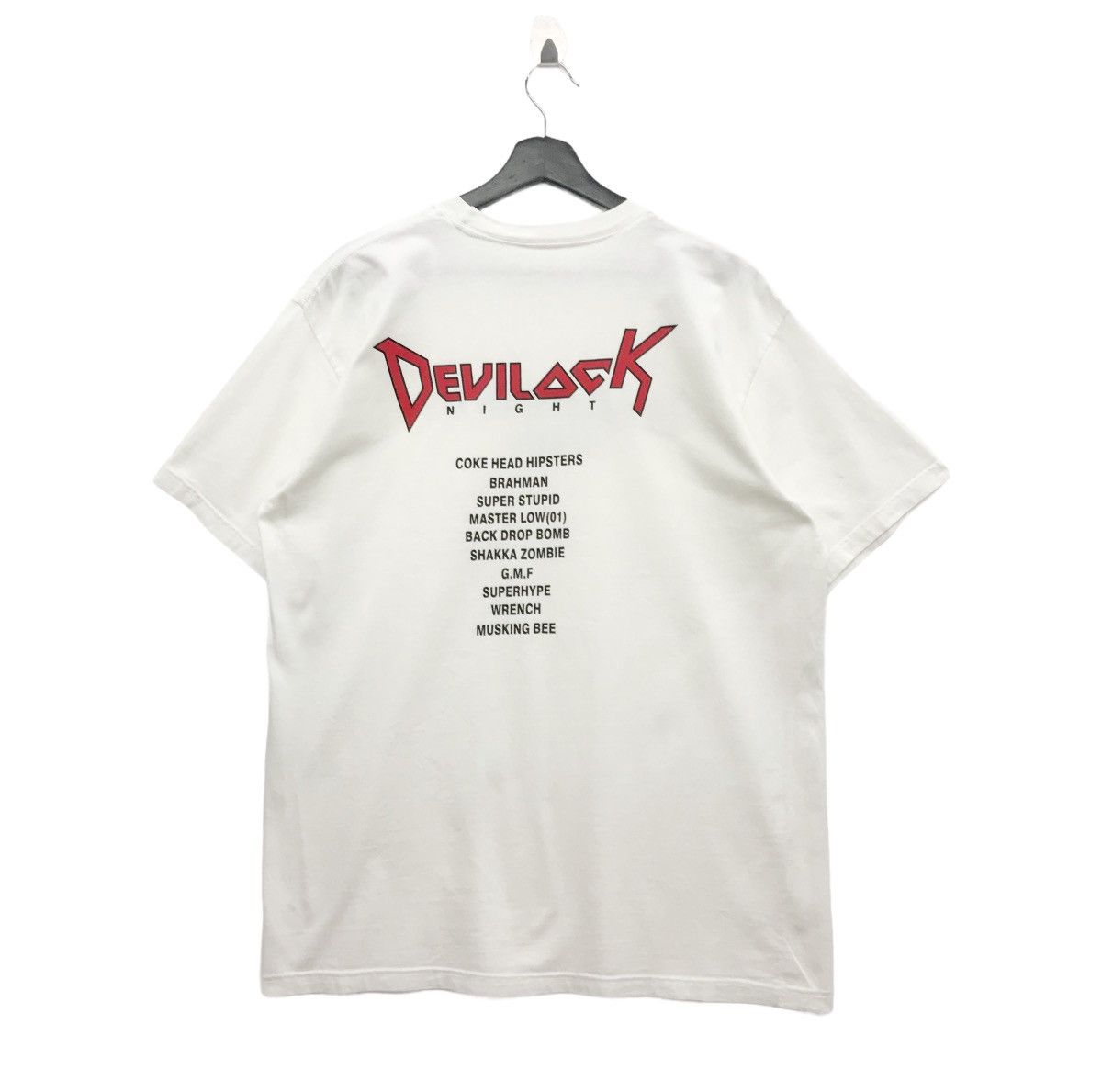 Vintage Rare!! DEVILOCK Night History x music festival band tshirt | Grailed