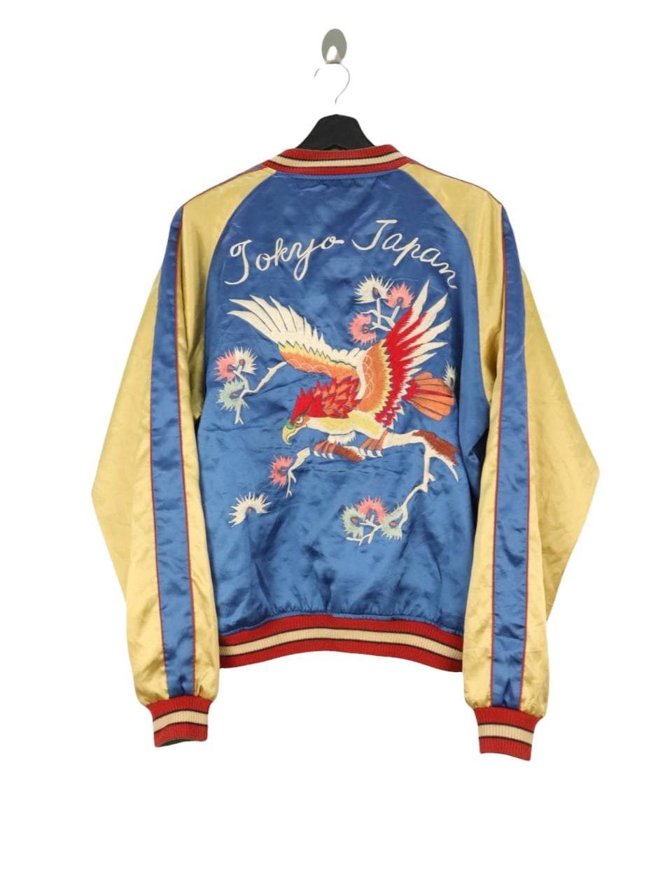 Sukajan Souvenir Jacket Toyo Tailor Phoenix Embroidery Reversible ...