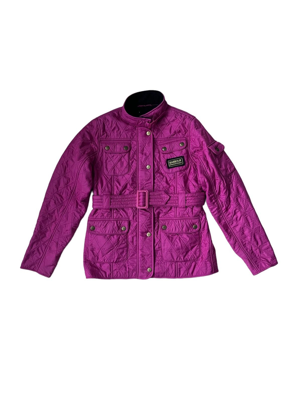 Barbour Barbour International Pink Quilted Jacket | Grailed