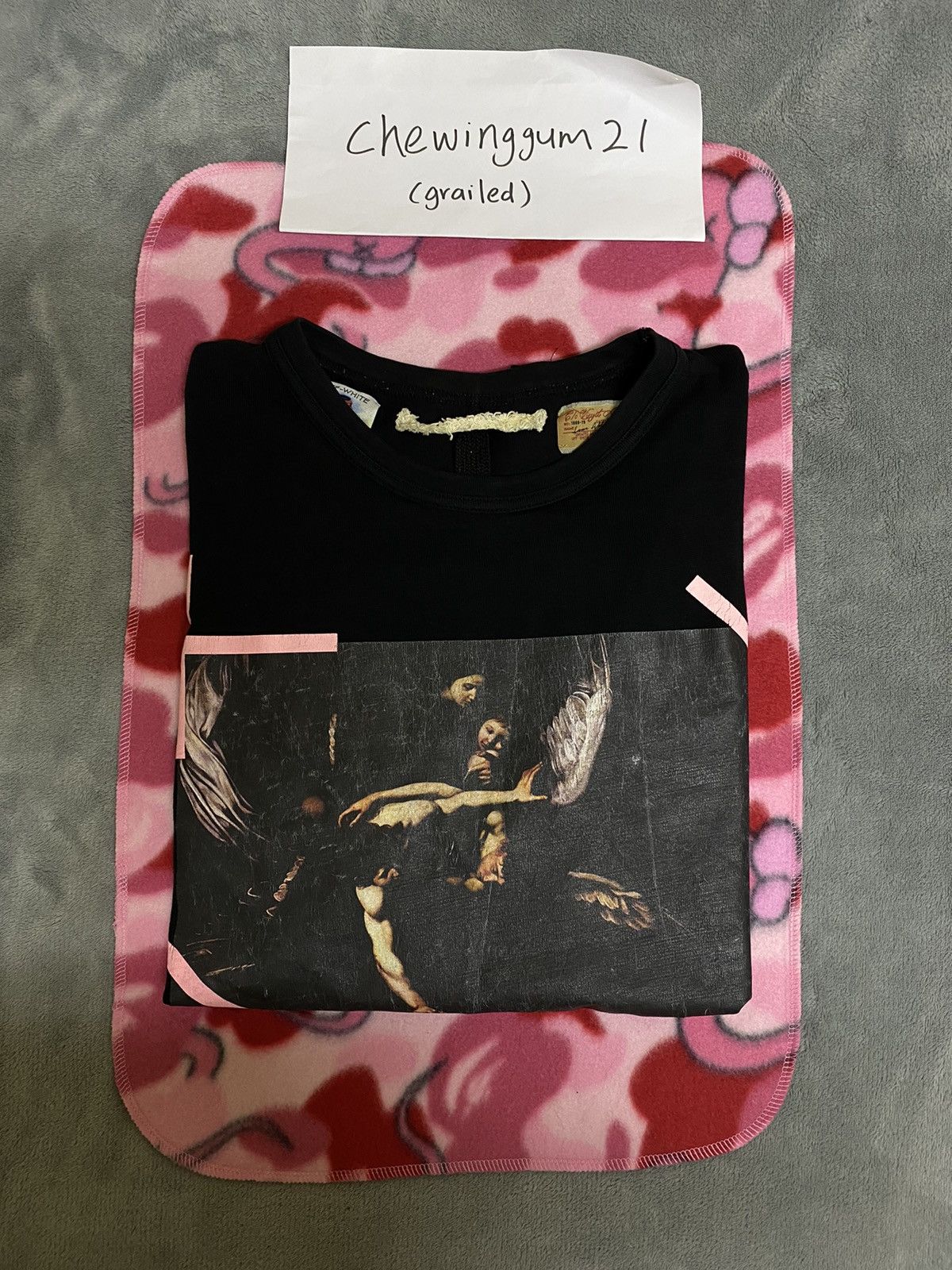 Off-White Off White Opera Caravaggio Tee T-shirt | Grailed