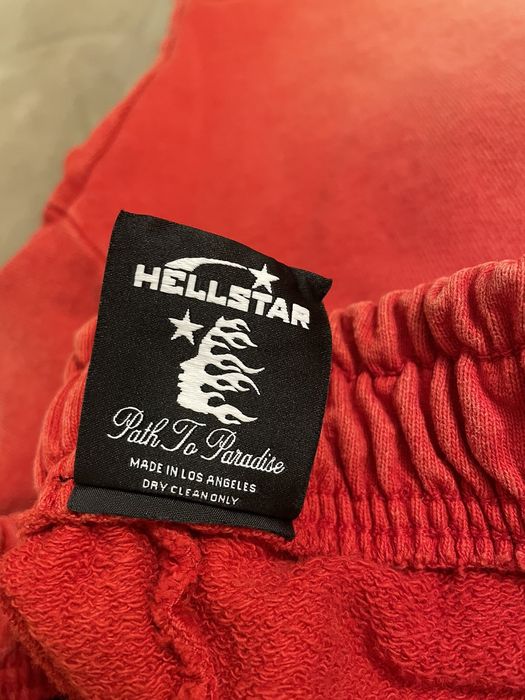 Other Hellstar Flare Red sweatpants pants flame large | Grailed