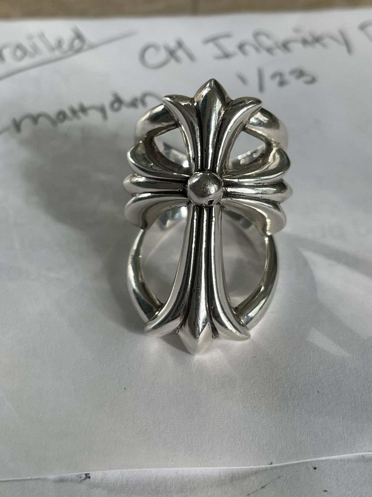 Chrome Hearts Chrome Hearts Infinity Ring | Grailed