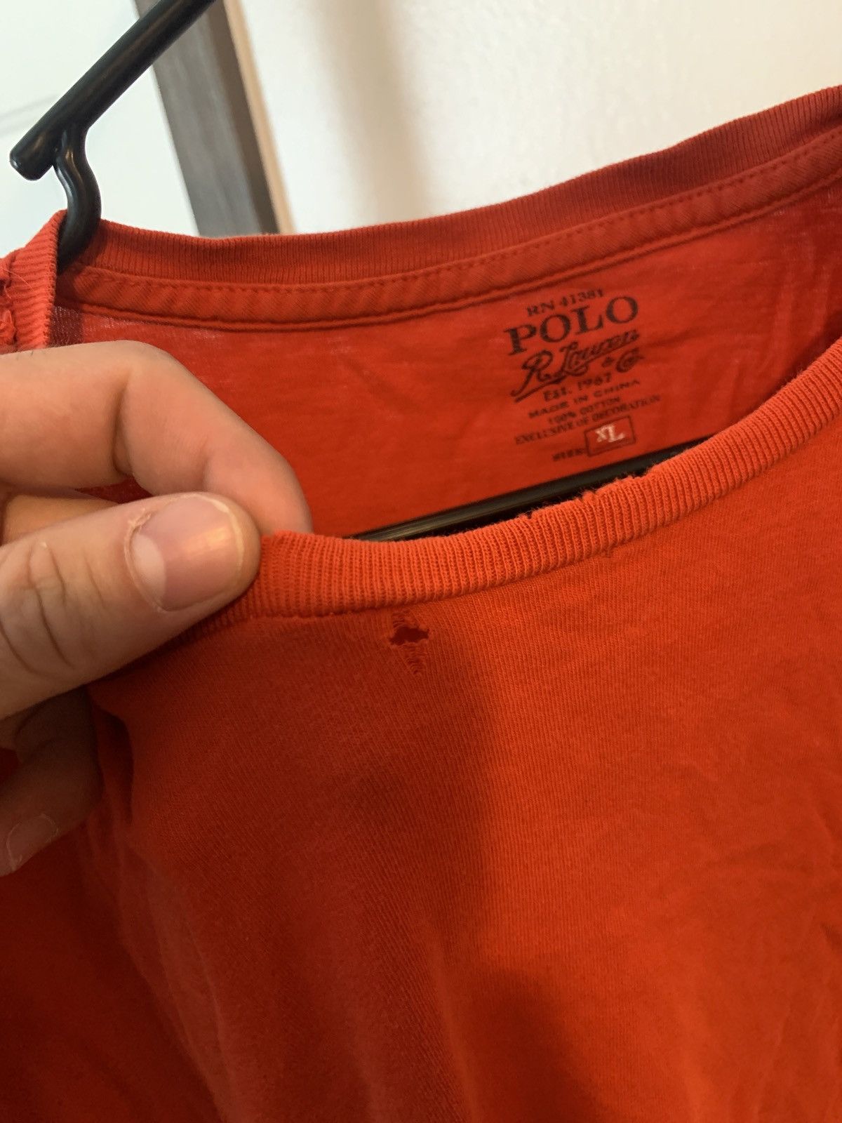 Polo Ralph Lauren Red polo t-shirt | Grailed